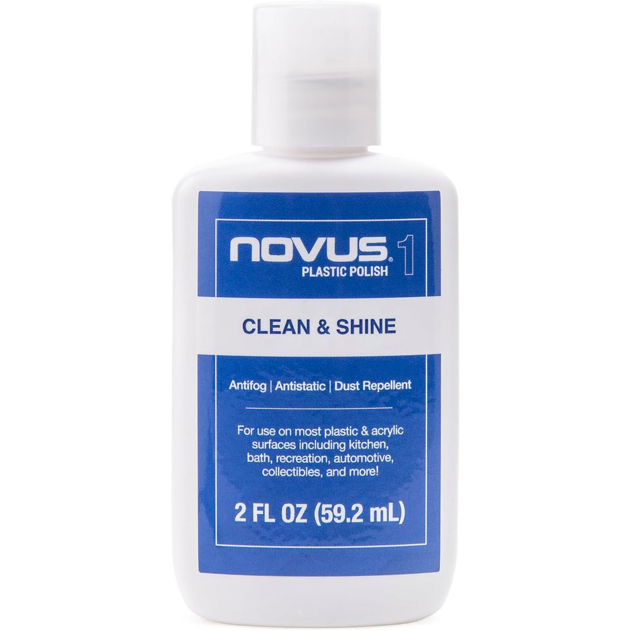NOVUS Plastic Polish #1 Clean and Shine | Plastic Cleaner & Polish ...